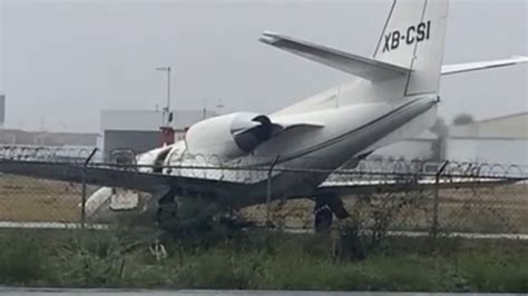 Cae Avioneta En El Aeropuerto Del Norte En Escobedo ABC Noticias