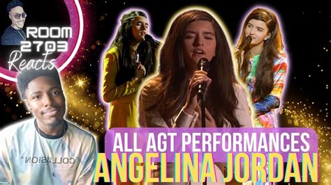 Angelina Jordan All AGT Performances Reaction She Got Me YouTube