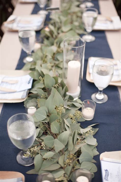 20 Fall Navy Blue And Green Wedding Color Ideas