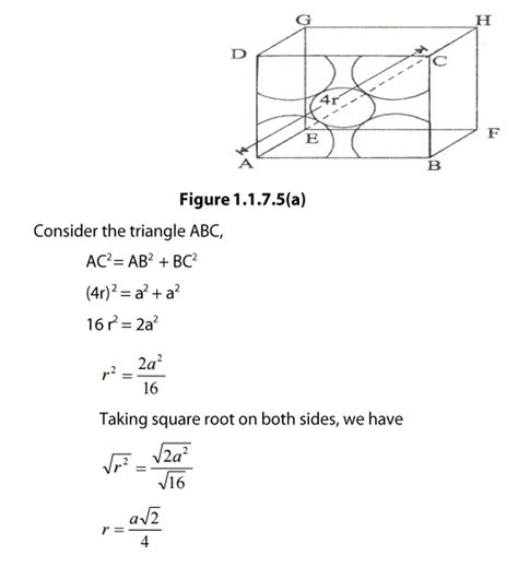 Face Centered Cubic Fcc Structure