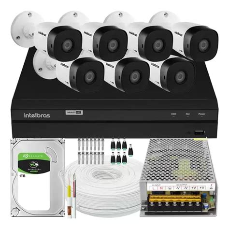 Camera Intelbras Kit Completo Pontofrio