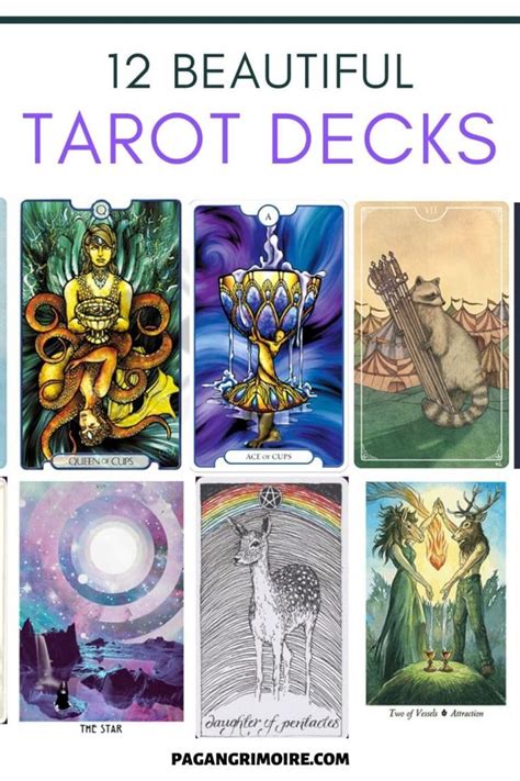 These Beautiful Tarot Decks Have Stunning Illustrations And Most Are