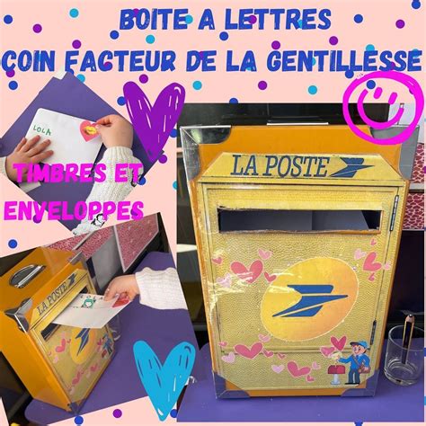 La Classe Des Coquelicots On Instagram Le Coin Facteur De La