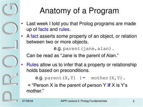 ppt prolog fundamentals powerpoint presentation free download id 798000