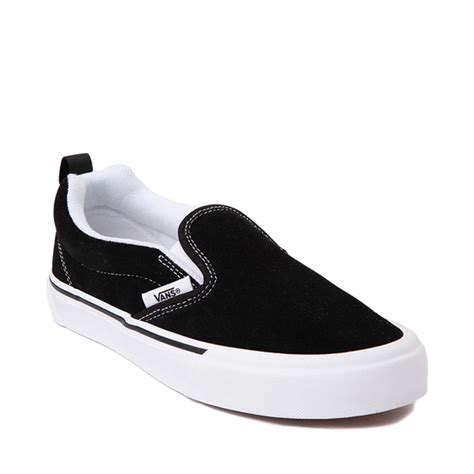 Vans Knu Slip On Skate Shoe Black Journeys