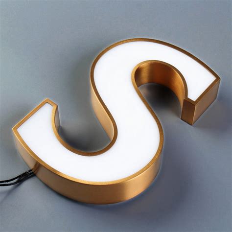 Frontlit Letter Sign Etimeau Au
