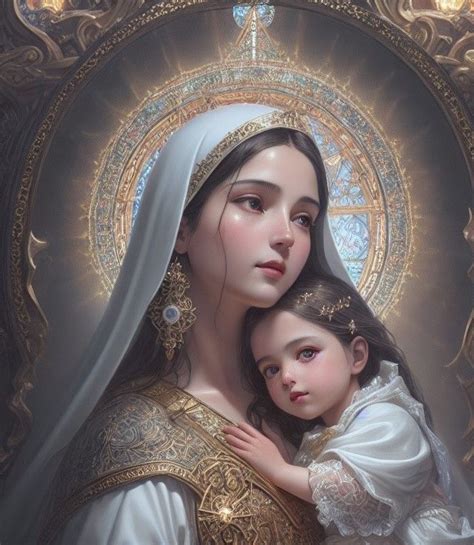 Pin de Carlos Uribe en Ave María llena de Gracia Arte virgen maría