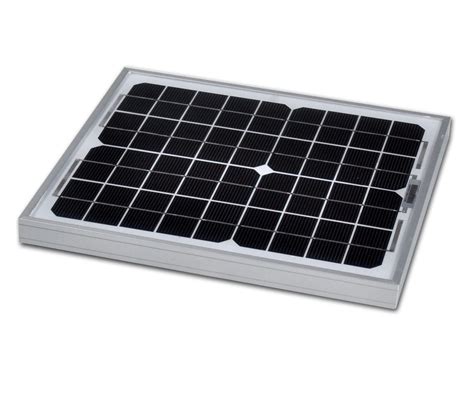 12v 10w Solar Panel Monocrystalline 335x280 Sunstore Solar