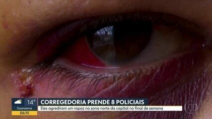 Policiais são presos pela corregedoria por violência Bom dia SP G1