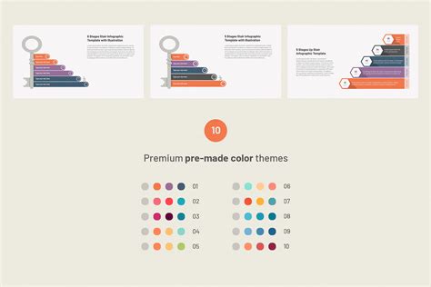 Stair Diagram Templates For PowerPoint Google Slides And Keynote