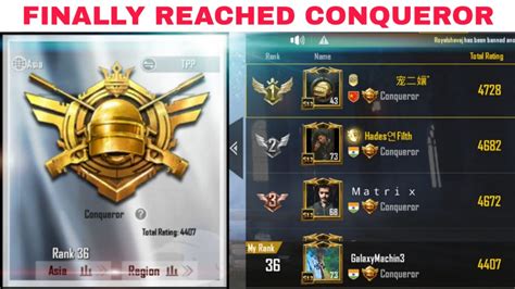 Rank Push To CONQUEROR Easy Top Tips PUBG Mobile Rank Pushing