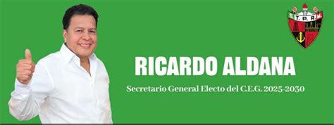 Ricardo Aldana se asume como ganador de la elección del STPRM