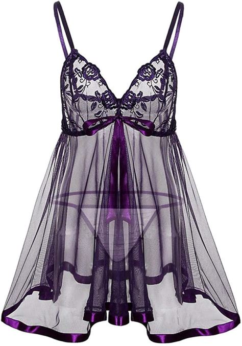 Amazon LWFYT Exotic Lingerie Sets Underwear With Embroidered Bra