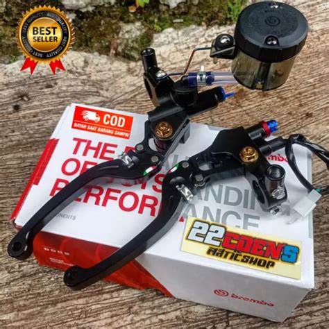 Jual Master Rem Brembo Rcs 98 Full Black Tabung Big Smoke Universal