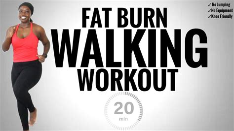 20 Minute Fat Burning Indoor Walking Workout Walk At Home YouTube