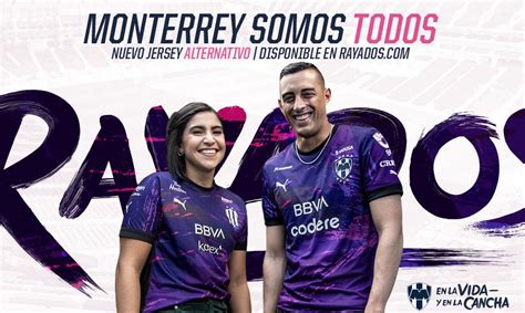 Presenta Rayados El Jersey Away Temporada Sitio Oficial Del