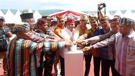 Kantor Bupati Buton Tengah Diresmikan Pj Gubernur Sultra Berharap