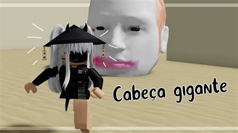 CABEÇAS GIGANTES NOS MATARAM NO ROBLOX Escape Running Head YouTube