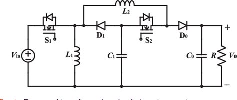 figure 1 from a new transformerless buck boost converter with positive output voltage semantic