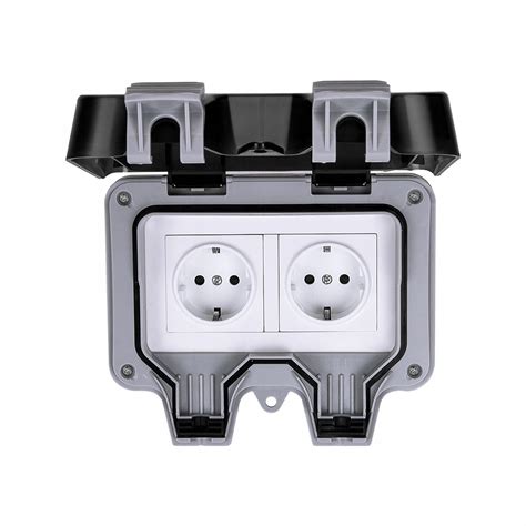 Gniazdko Elektryczne zewnętrzne wodoszczelne IP66 HG3524 Cena