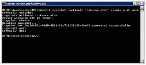 active directory snapshots with windows server 2008 simple talk