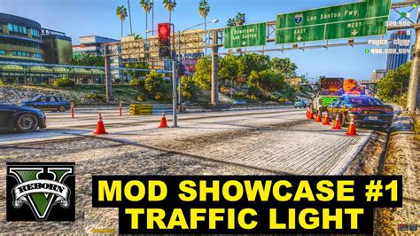 Fivem Mod Showcase Placeable Traffic Light With Stopping Feature