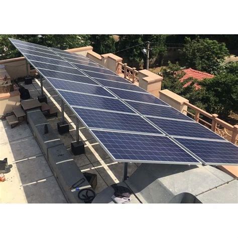 Inverter PCU Grid Tie 6kW Solar Power System For Residential At