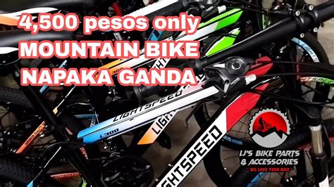 4 500 PESOS Murang Mountain Bike Lightspeed Konting Update Lang Sa