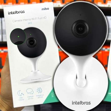 Câmera Inteligente Interna Compatível Alexa Wi fi Full HD iM3 C