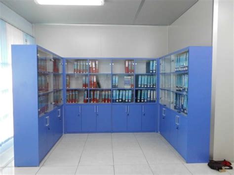 Jual Rak Arsip Lemari Dokumen Kantor Dengan Pintu Kaca Kota Semarang