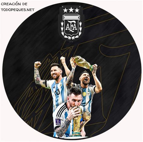 Kit Imprimible Argentina Messi Todo Peques