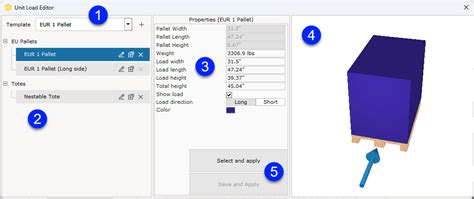 Unit Load Editor Deep Racking Configura Help Center