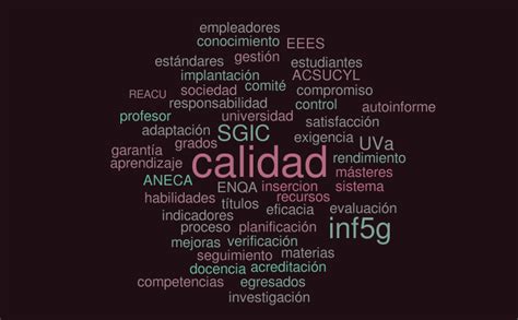 Nube Palabras Calidad Word Cloud Worditout