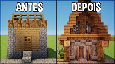 Minecraft Deixe As Casas De Vilas Mais Bonitas 4 YouTube