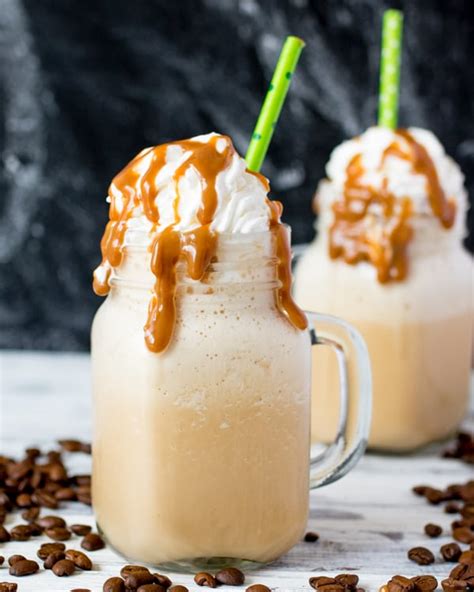 Homemade Starbucks Caramel Frappuccino Recipe Besto Blog