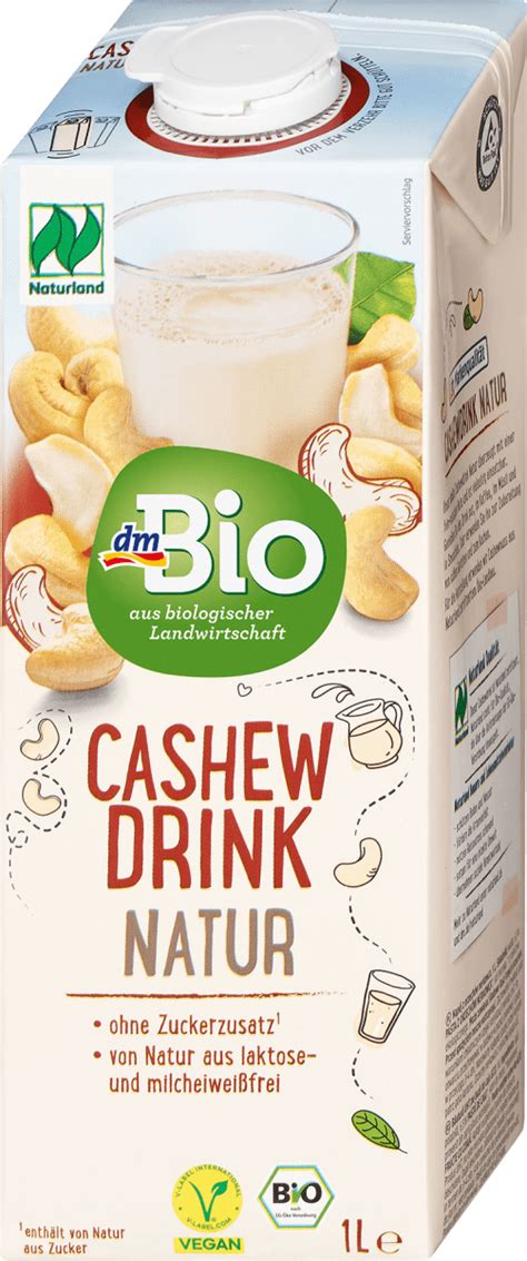 dmBio Pflanzendrink Cashew natur 1 l dauerhaft günstig online kaufen