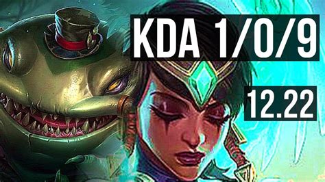 TAHM Trist Vs KARMA Varus SUP 1 0 9 EUW Grandmaster 12 22