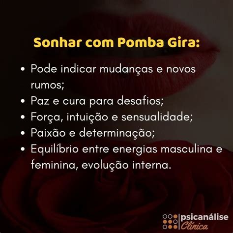 sonhar pomba gira mapa mental Psicanálise Clínica