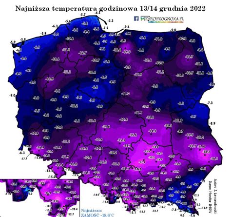 Tęgi mróz wystąpił w Polsce Temperatura spadła do 24C Wiemy gdzie
