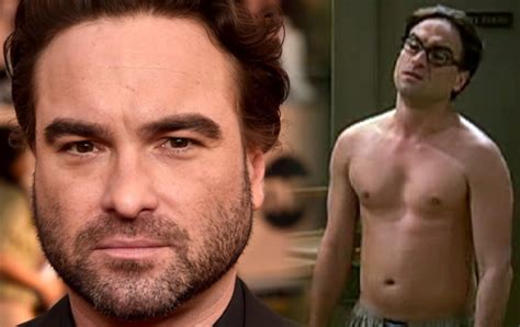 Johnny Galecki Abs