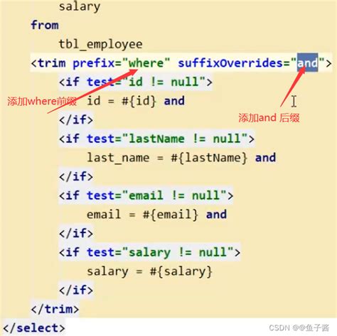 简述mybatis的动态sql，列出常用的6个标签及作用（面试题） sql标签的作用 csdn博客