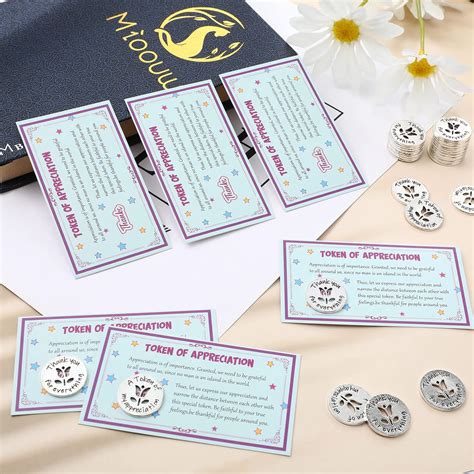 Buy Sets Tokens Of Appreciation And Cards Inspirational Thank You