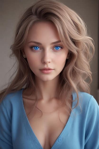 Premium AI Image A Hairstyles Women Model Cute Photo AI Generated