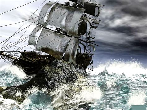 Tela De Fundo Para Celular Fragata Veleiro Navio Alto Windows