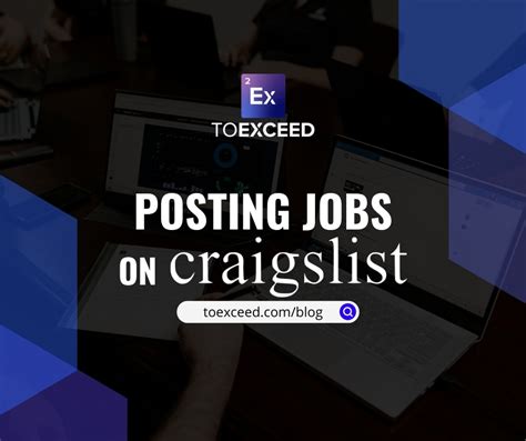 How To Post Jobs On Craigslist Toexceed