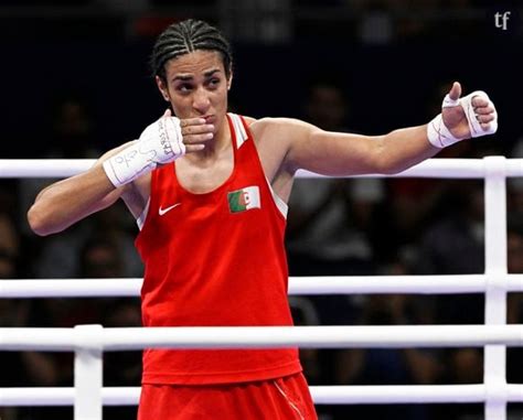 C est un homme la championne de boxe algérienne Imane Khelif