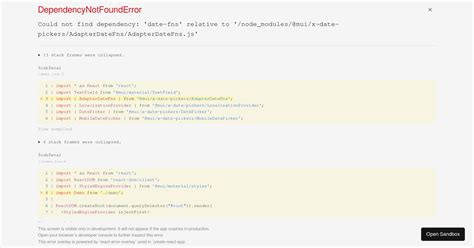 Responsivedatepickers Material Demo Codesandbox