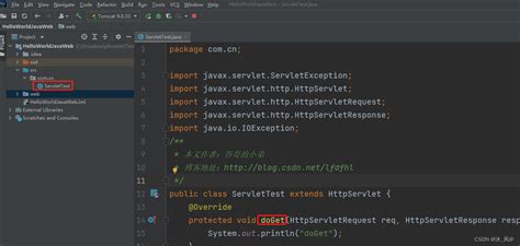 idea2022配置tomact环境，编写javaweb项目 2022idea配置tomcat部署web项目 csdn博客