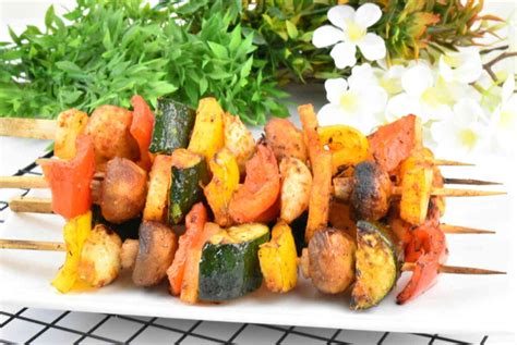 Szaszłyki Warzywne Na Grilla Dieta Moja Pasja