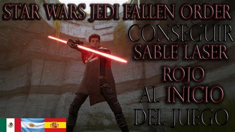 JEDI FALLEN ORDER COMO Conseguir El SABLE De LUZ ROJO TUTORIAL Red